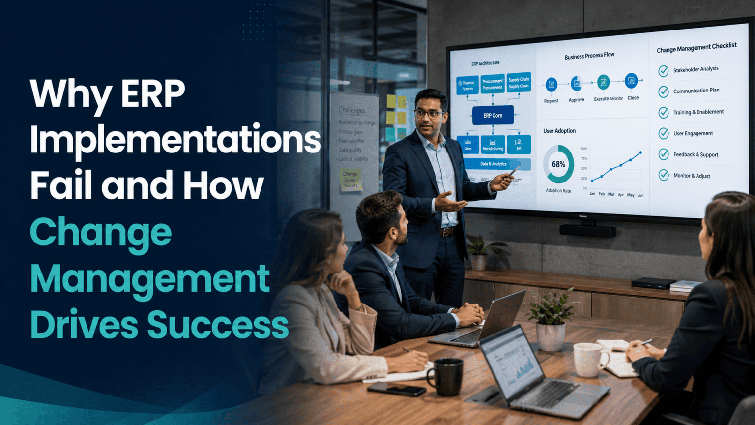 Why ERP Implementations Fail & How Change Management Ensures Success